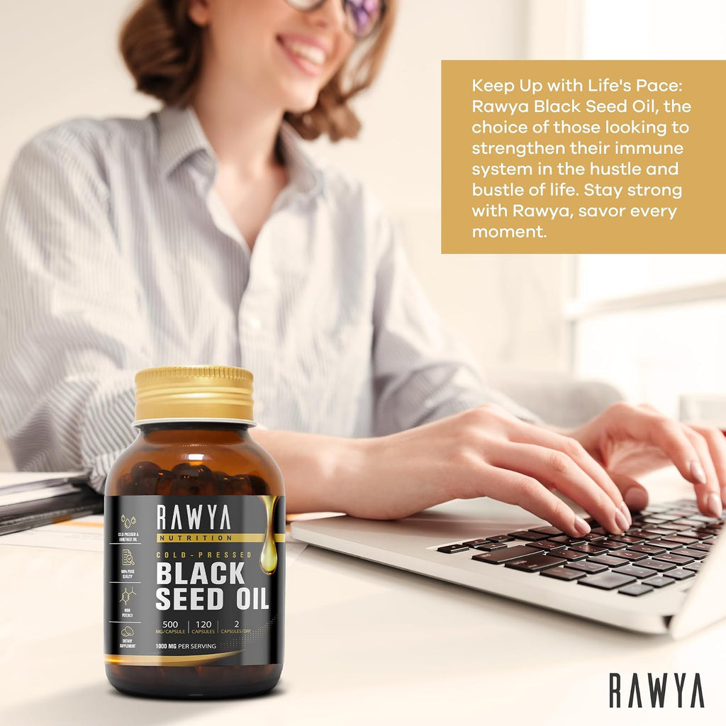 premium black seed oil supplement