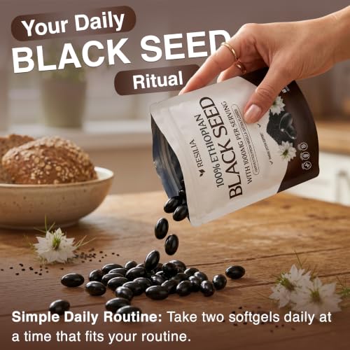 premium black seed oil supplement