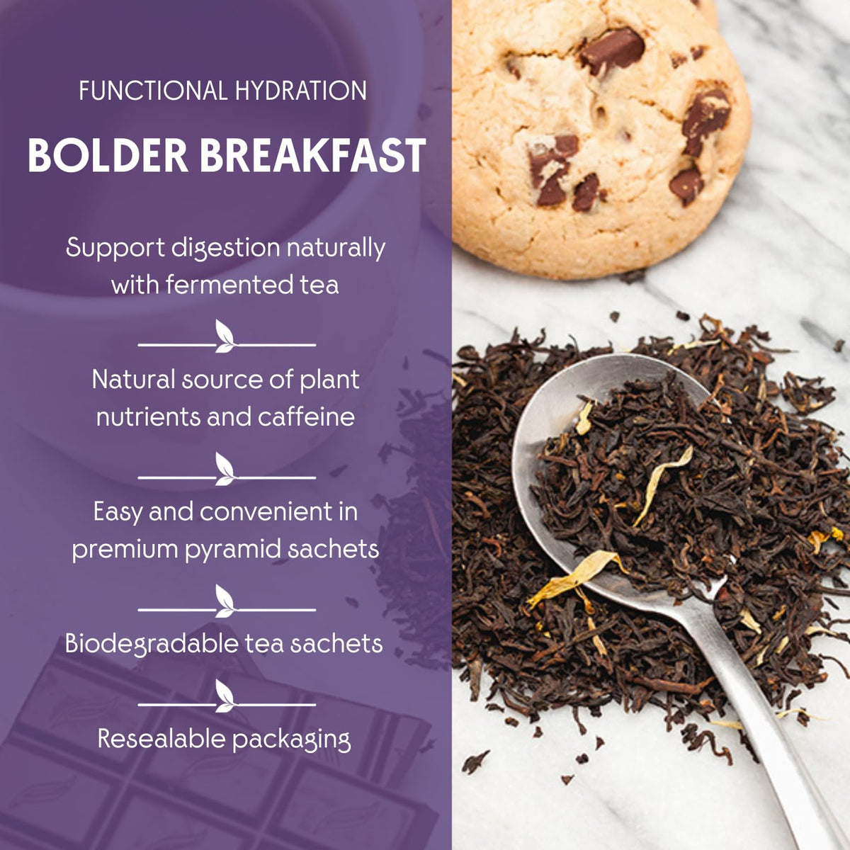 Premium black tea for mornings