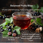Premium blackcurrant infusion for tea lovers