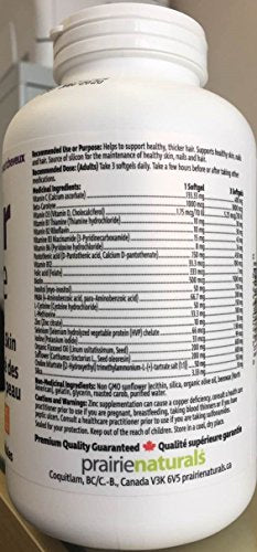 premium blended supplements for hair vitality