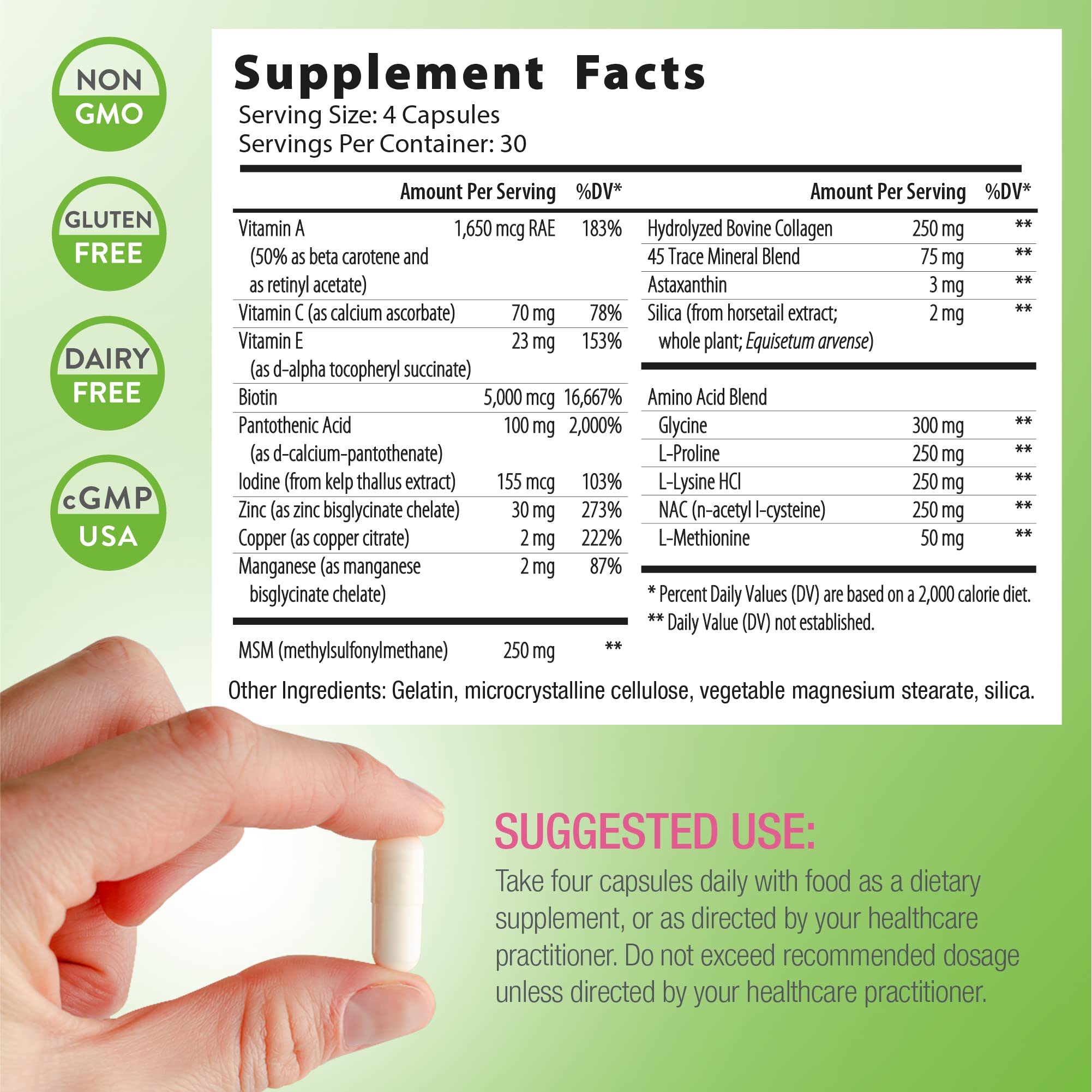 premium blended supplements for vitality