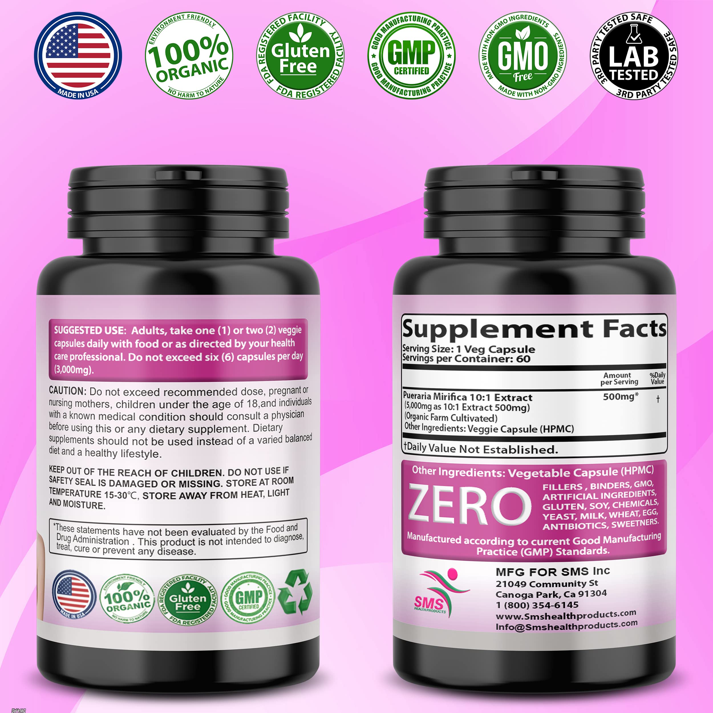 premium blended vitamin and mineral pills