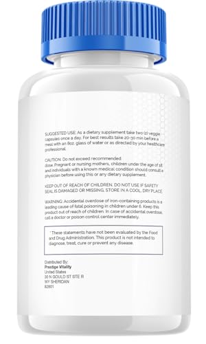Premium blended vitamin formula for men