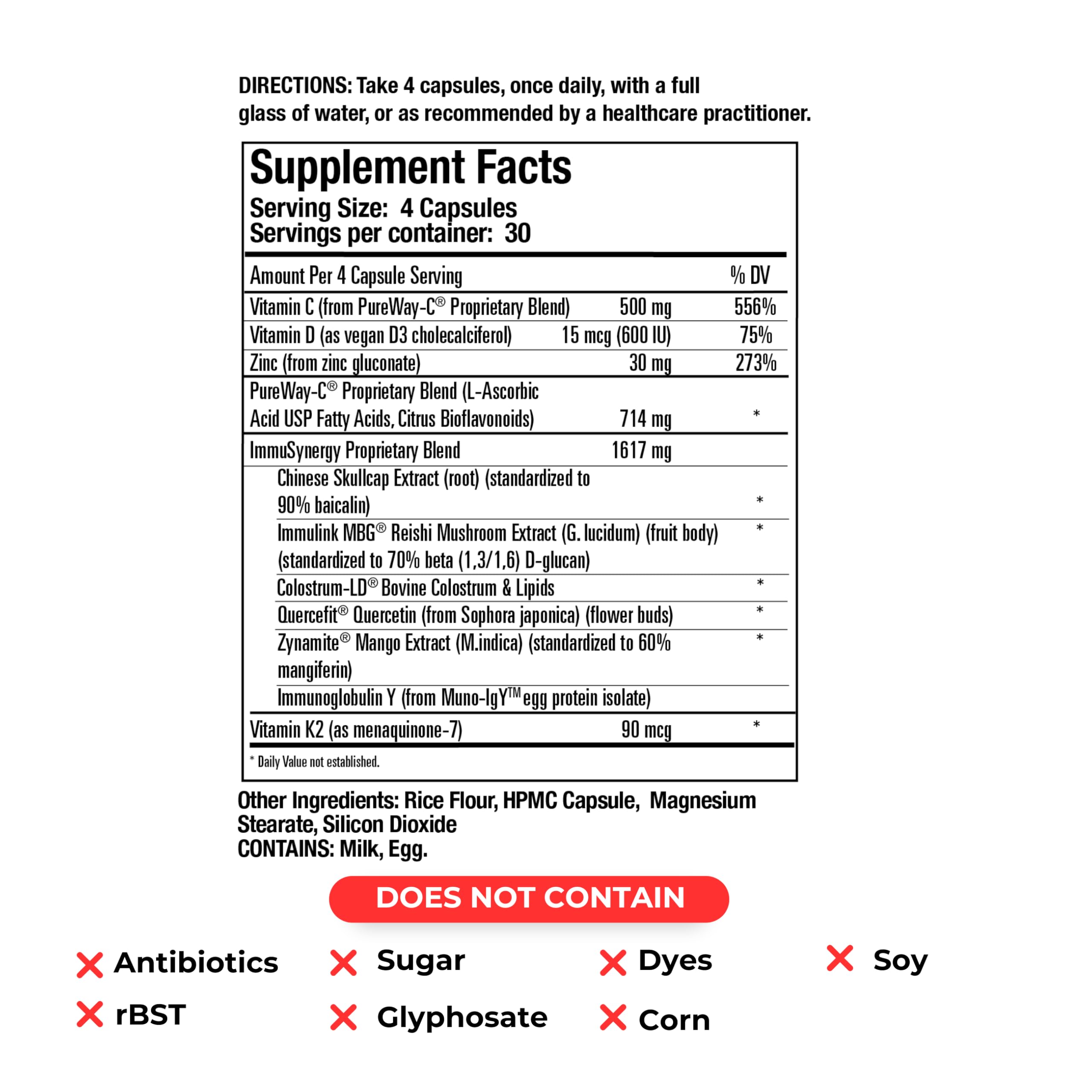 premium blended vitamin & mineral formula
