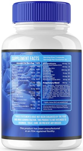 premium blended vitamin & mineral supplements for health