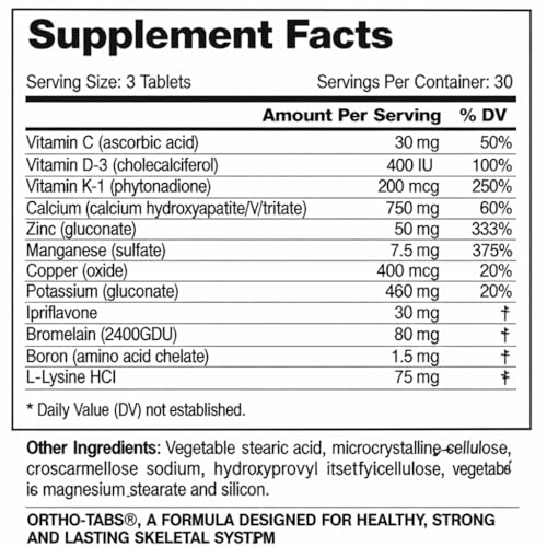 premium blended vitamin & mineral supplements for health