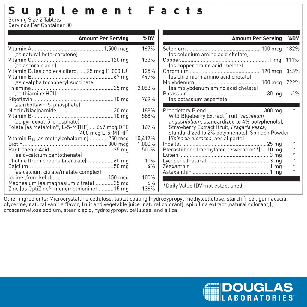 premium blended vitamin & mineral supplements for vitality