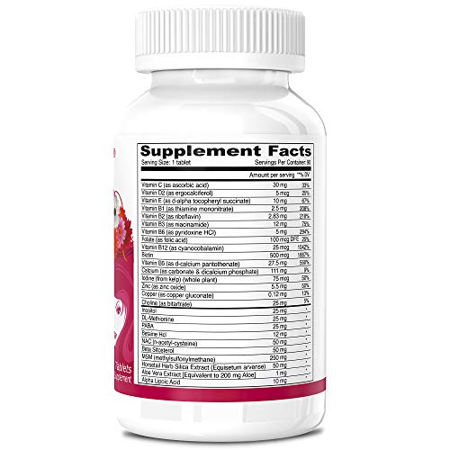 premium blended vitamin & mineral supplements for vitality
