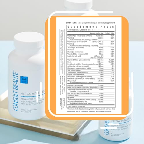 premium blended vitamin & mineral supplements