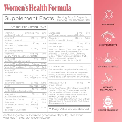 premium blended vitamin & mineral supplements