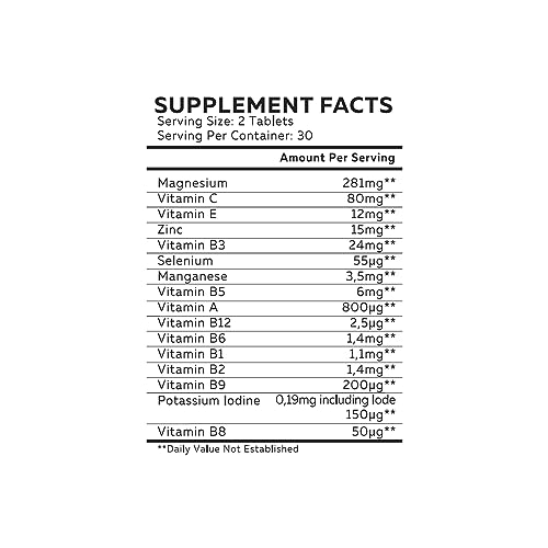 premium blended vitamin & mineral supplements