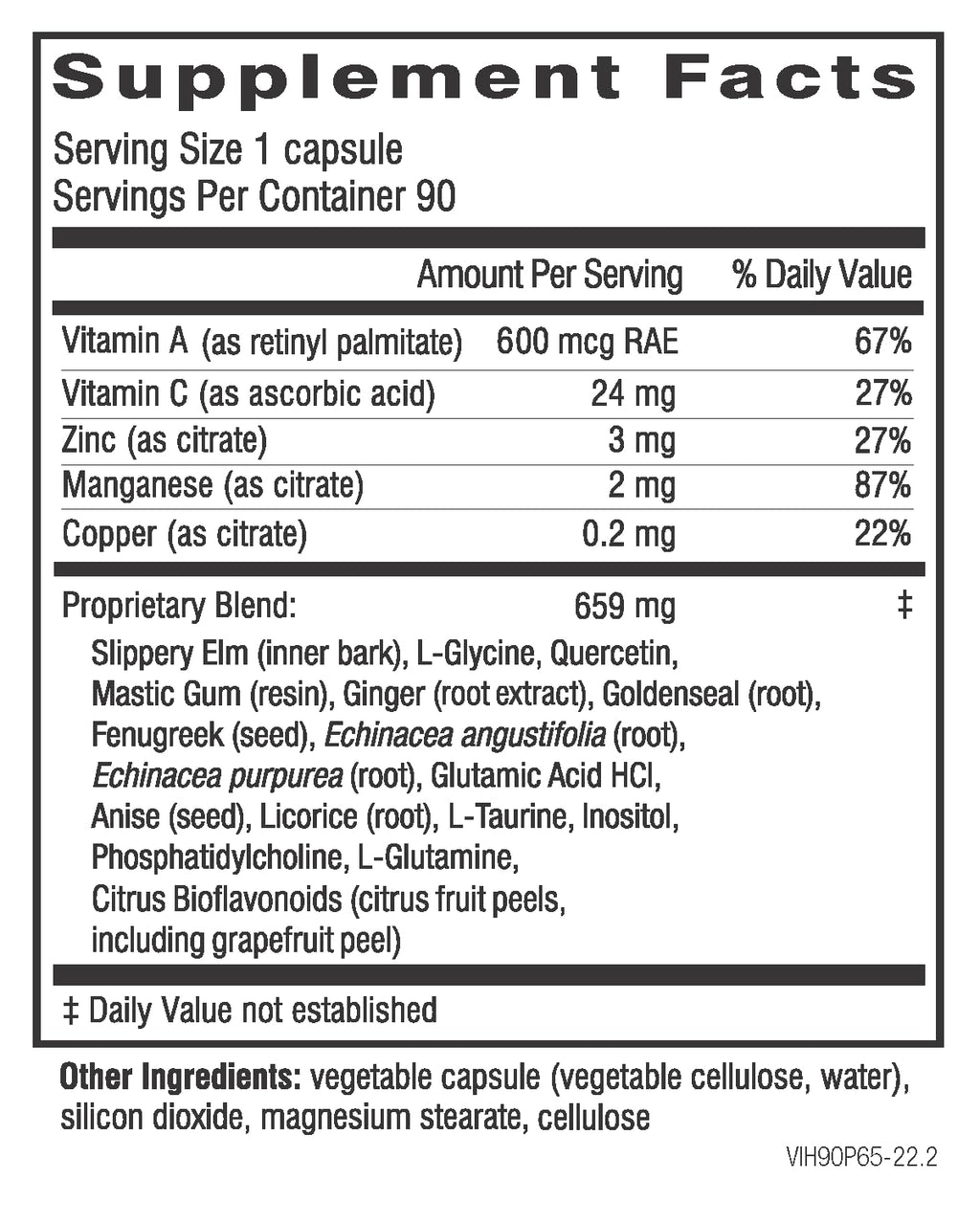 premium blended vitamin & mineral supplements
