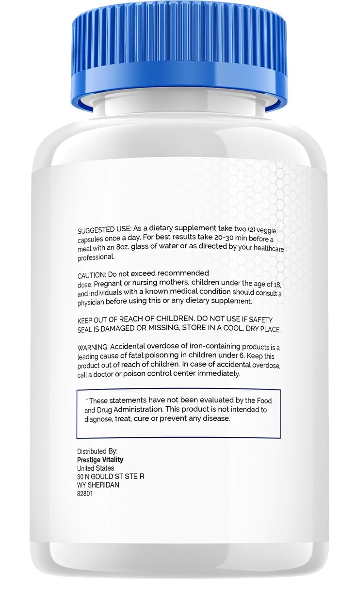 premium blended vitamin supplement pack