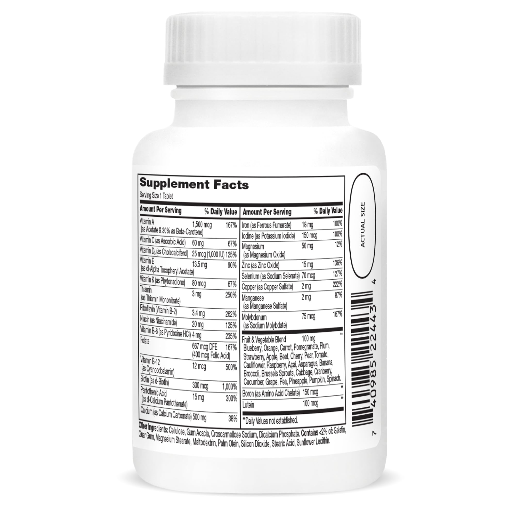 premium blended vitamin supplements for women