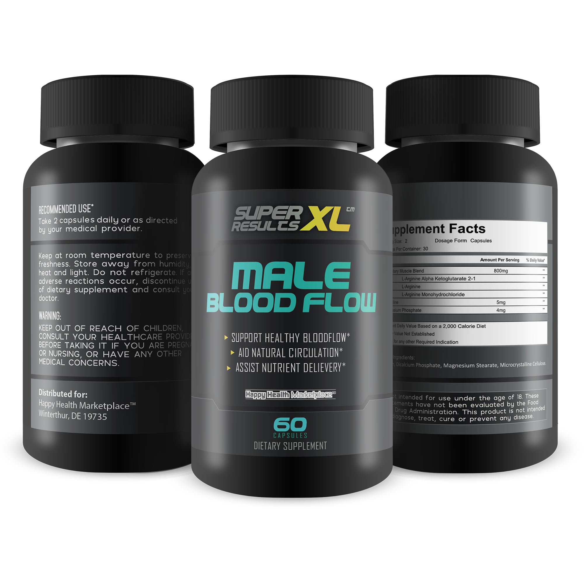 premium blood flow support for men