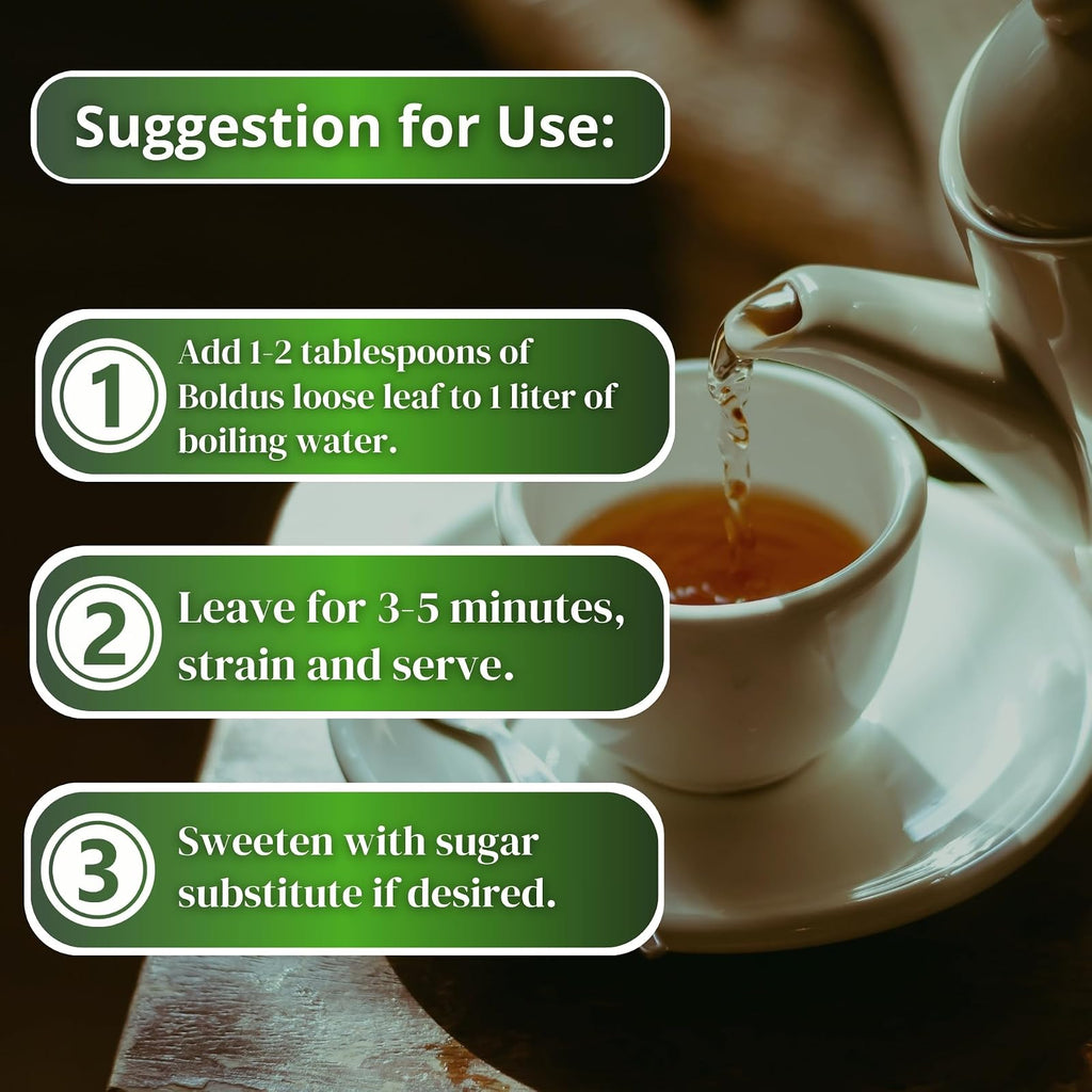 premium boldo leaves herbal infusion