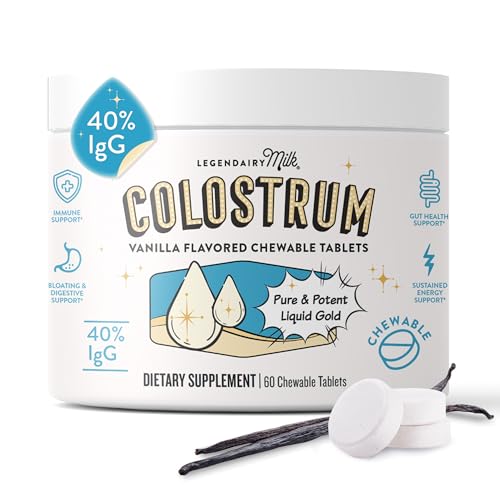 premium bovine colostrum chewable tablets
