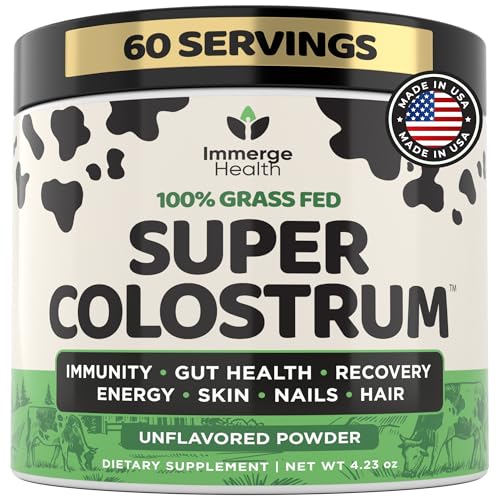 Premium bovine colostrum for immune support