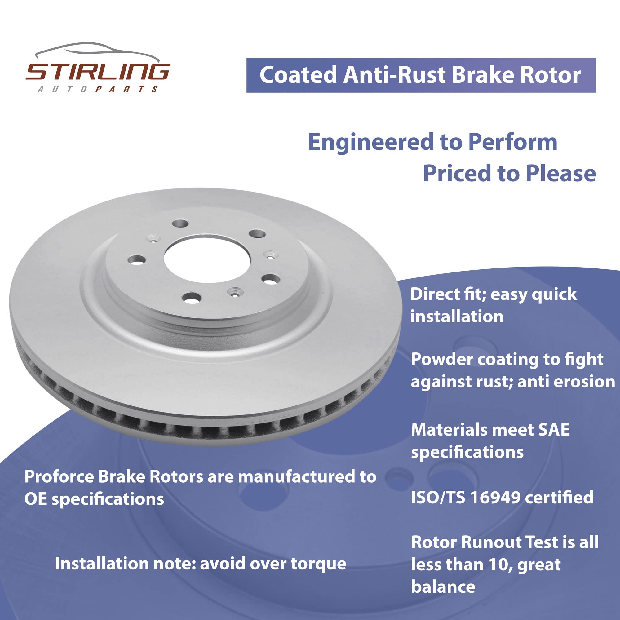 premium brake components for Cayenne