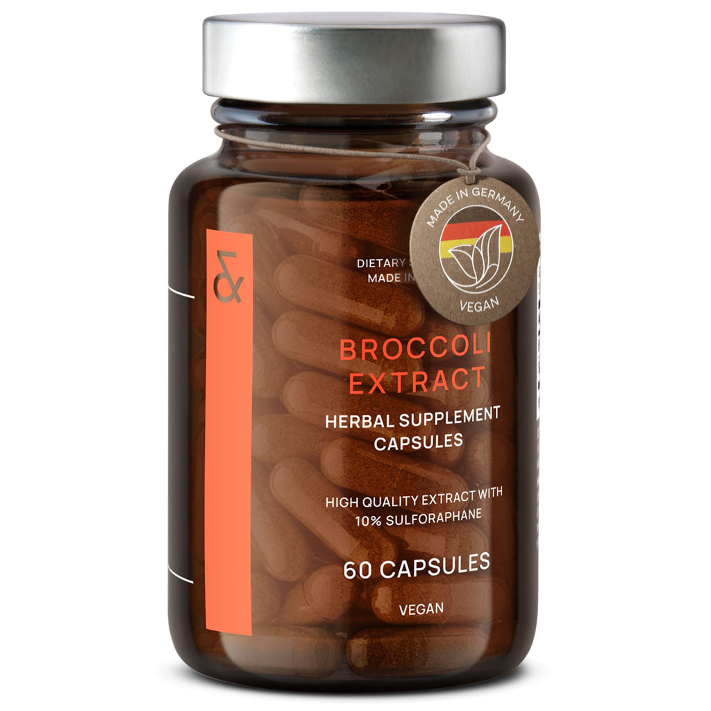 Premium broccoli sprout extract capsules