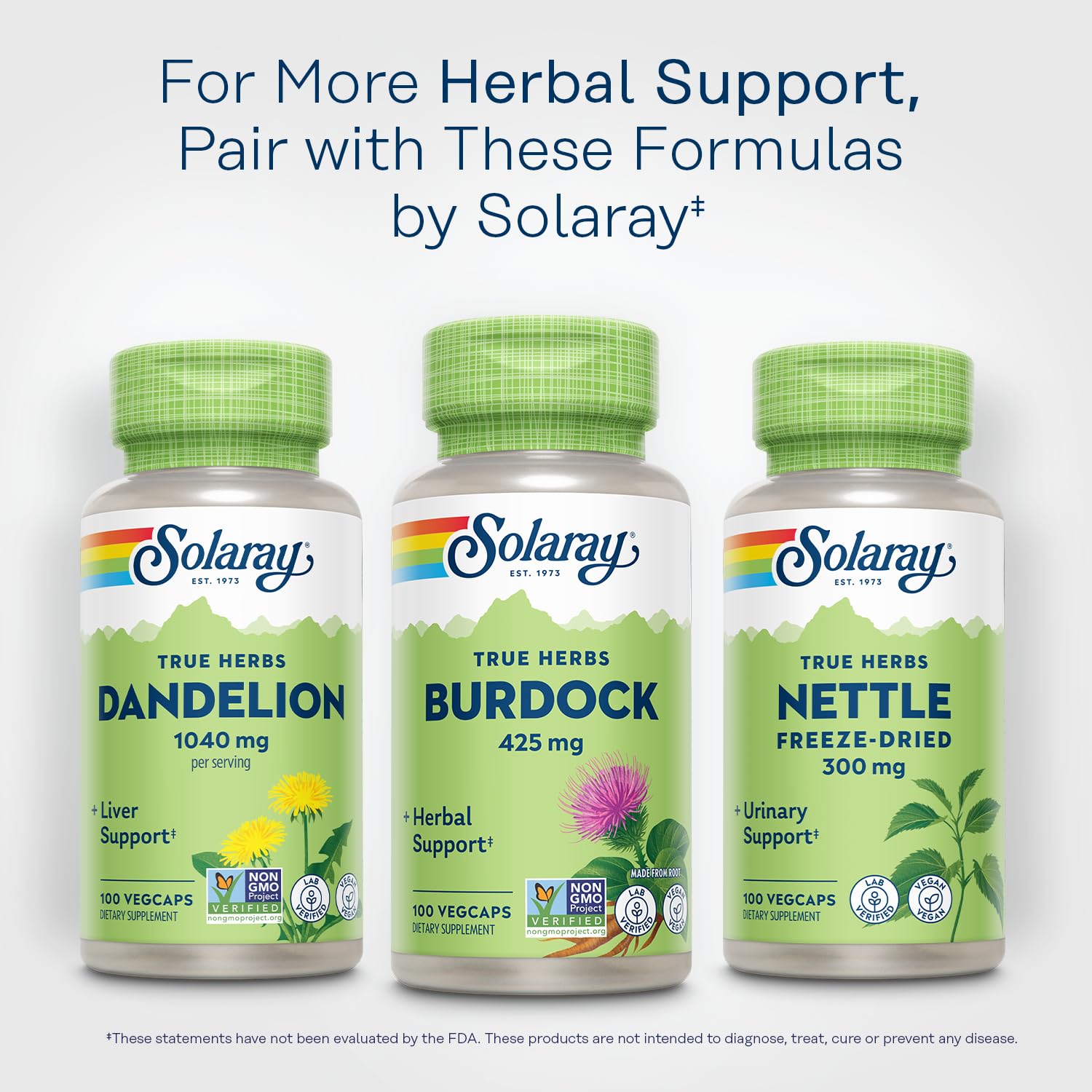 premium burdock root extract from SOLARAY