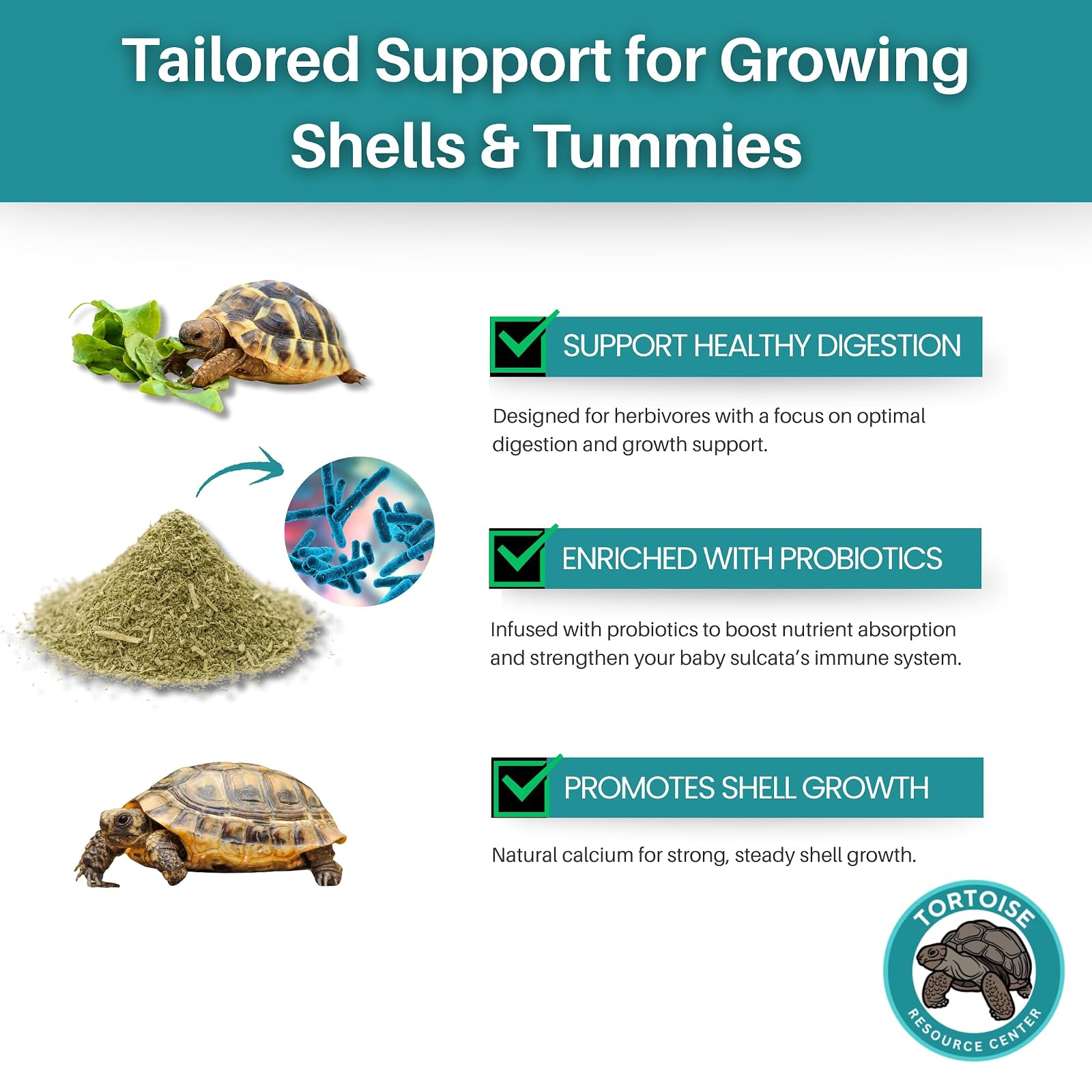 premium calcium for baby tortoises