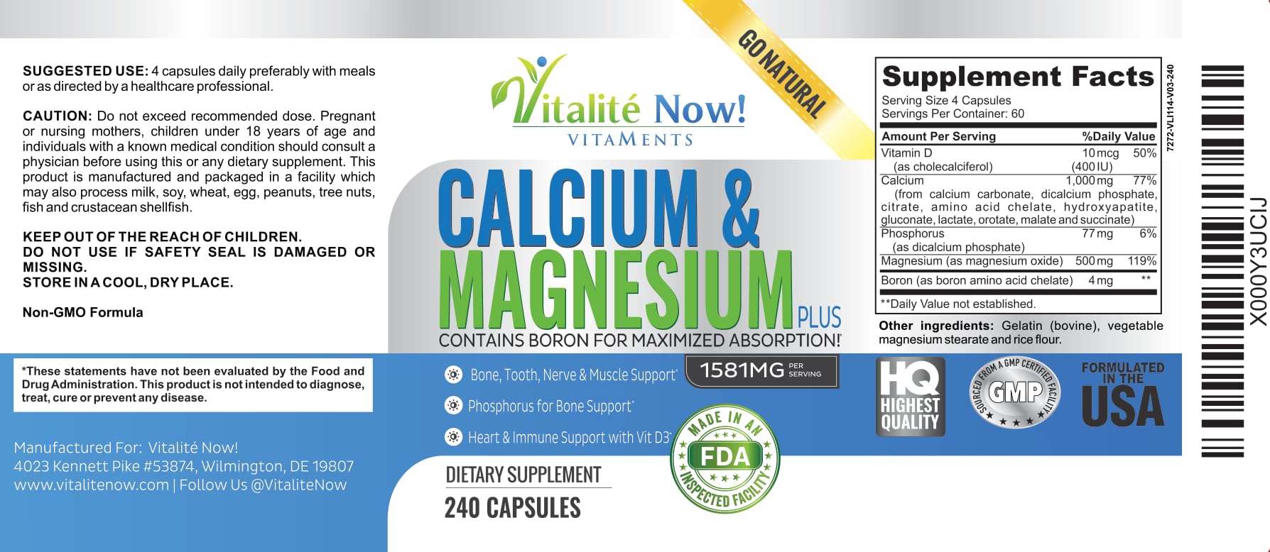 premium calcium supplement for active lifestyles