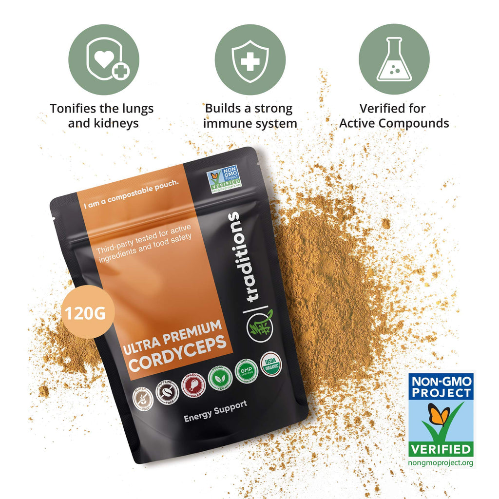 premium caterpillar fungus supplement