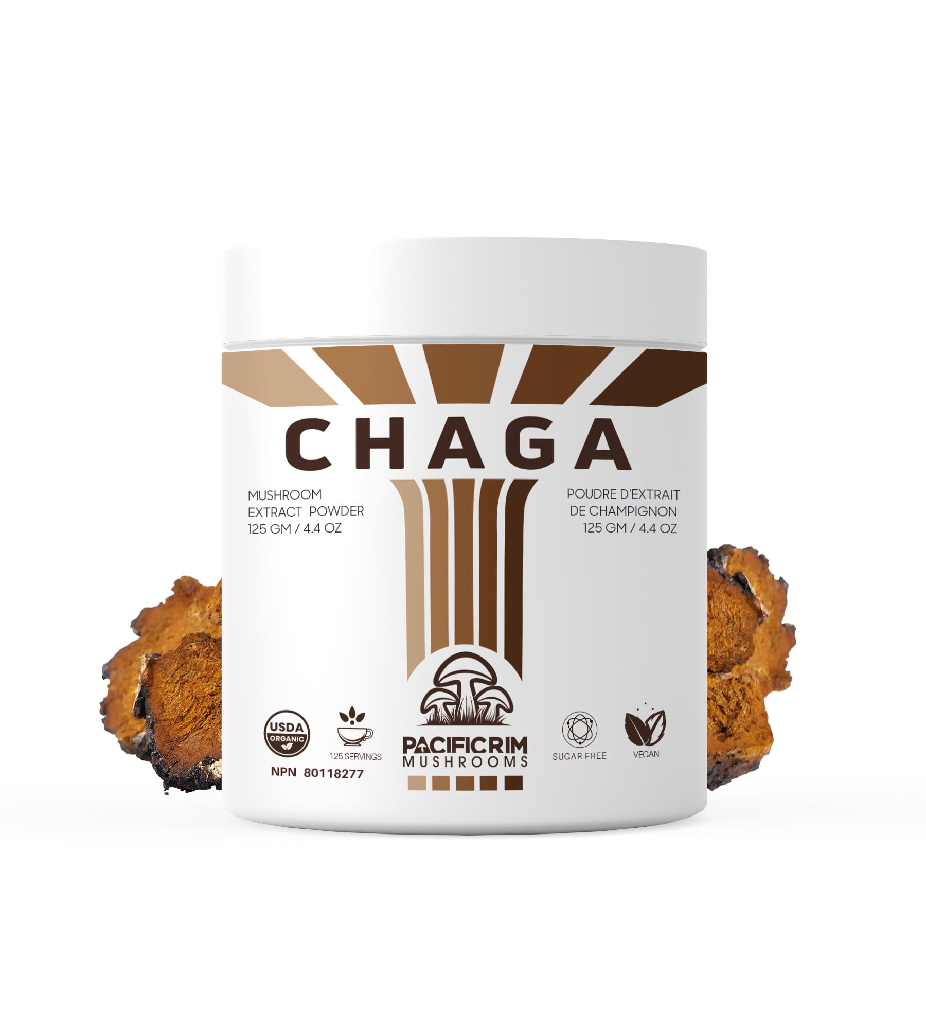 premium chaga extract powder