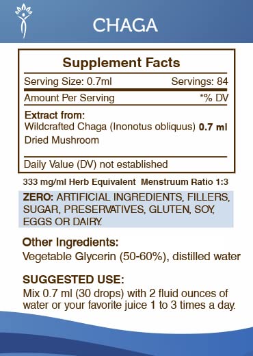 premium chaga mushroom tincture