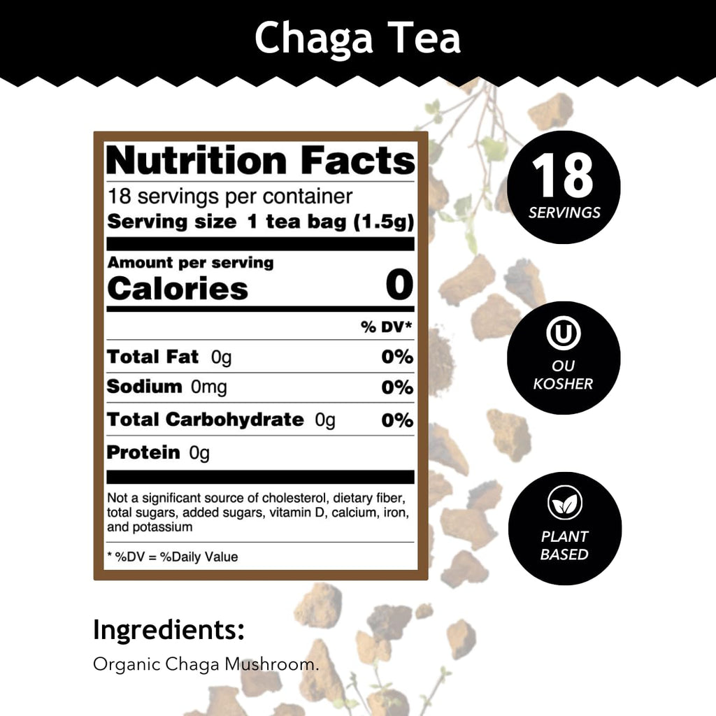 premium chaga tea for wellness