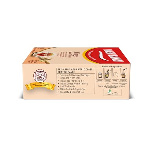 Premium chai tea bags for enjoyment