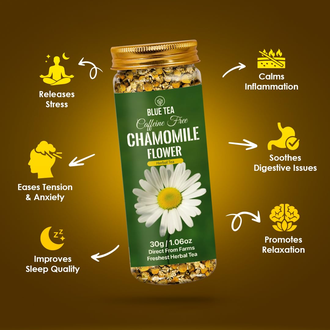premium chamomile tea for wellness