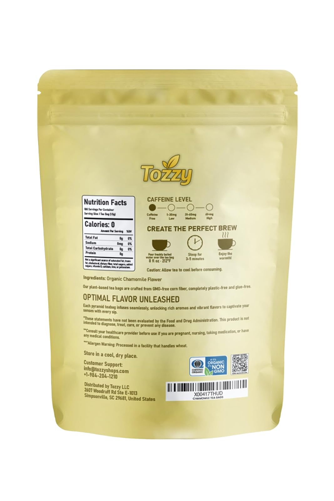 premium chamomile tea for wellness