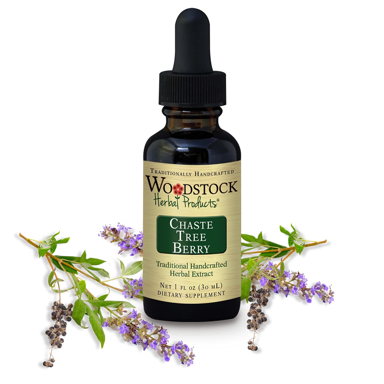 premium chaste tree berry supplement