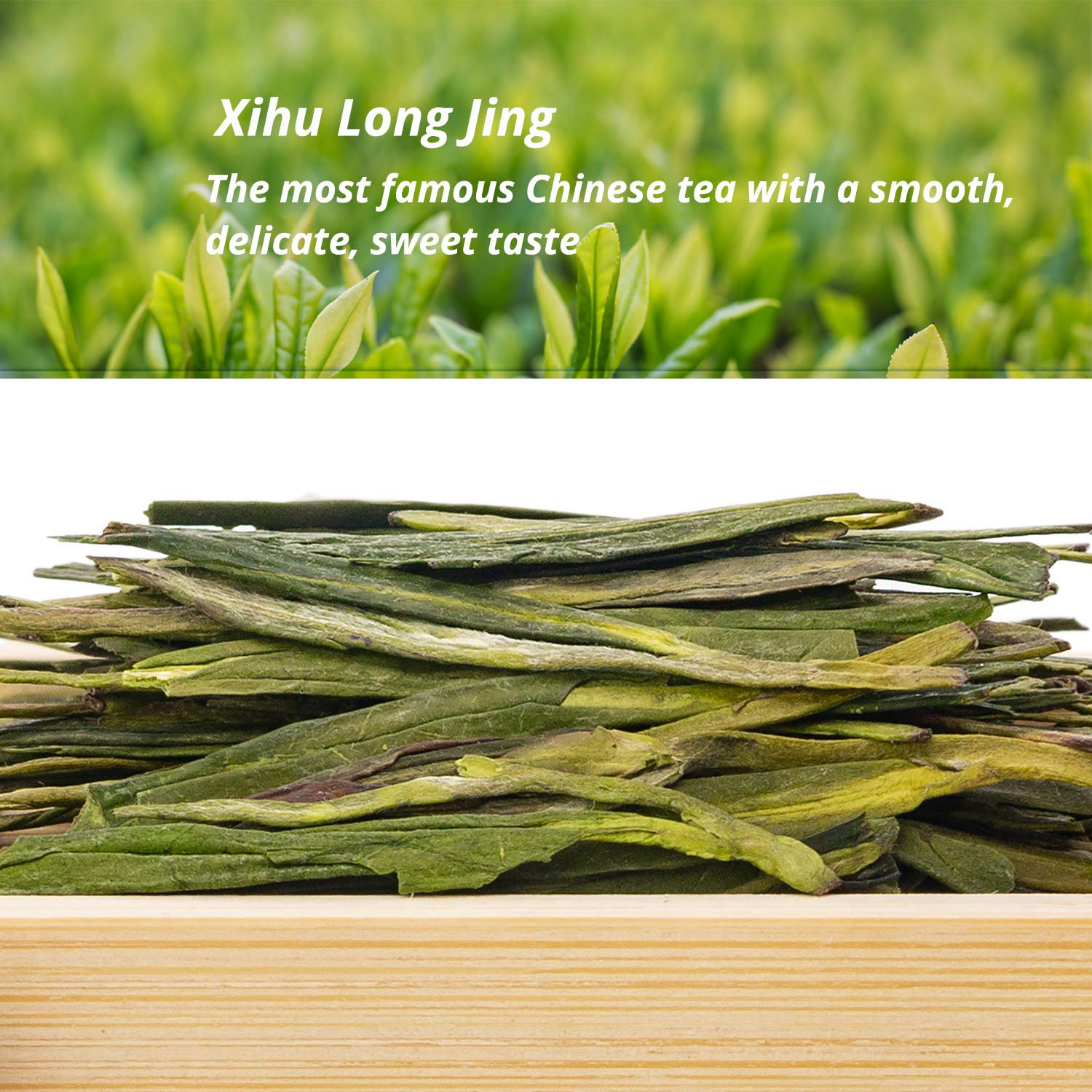 premium Chinese Longjing green tea
