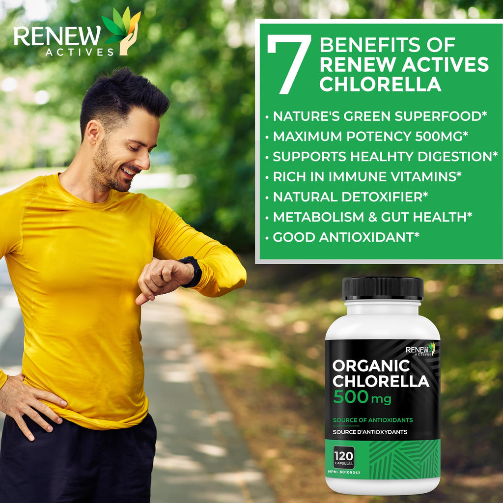 premium chlorella capsules 1000MG