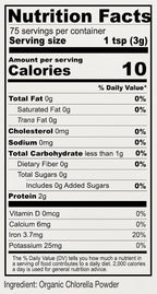 premium chlorella for detox support