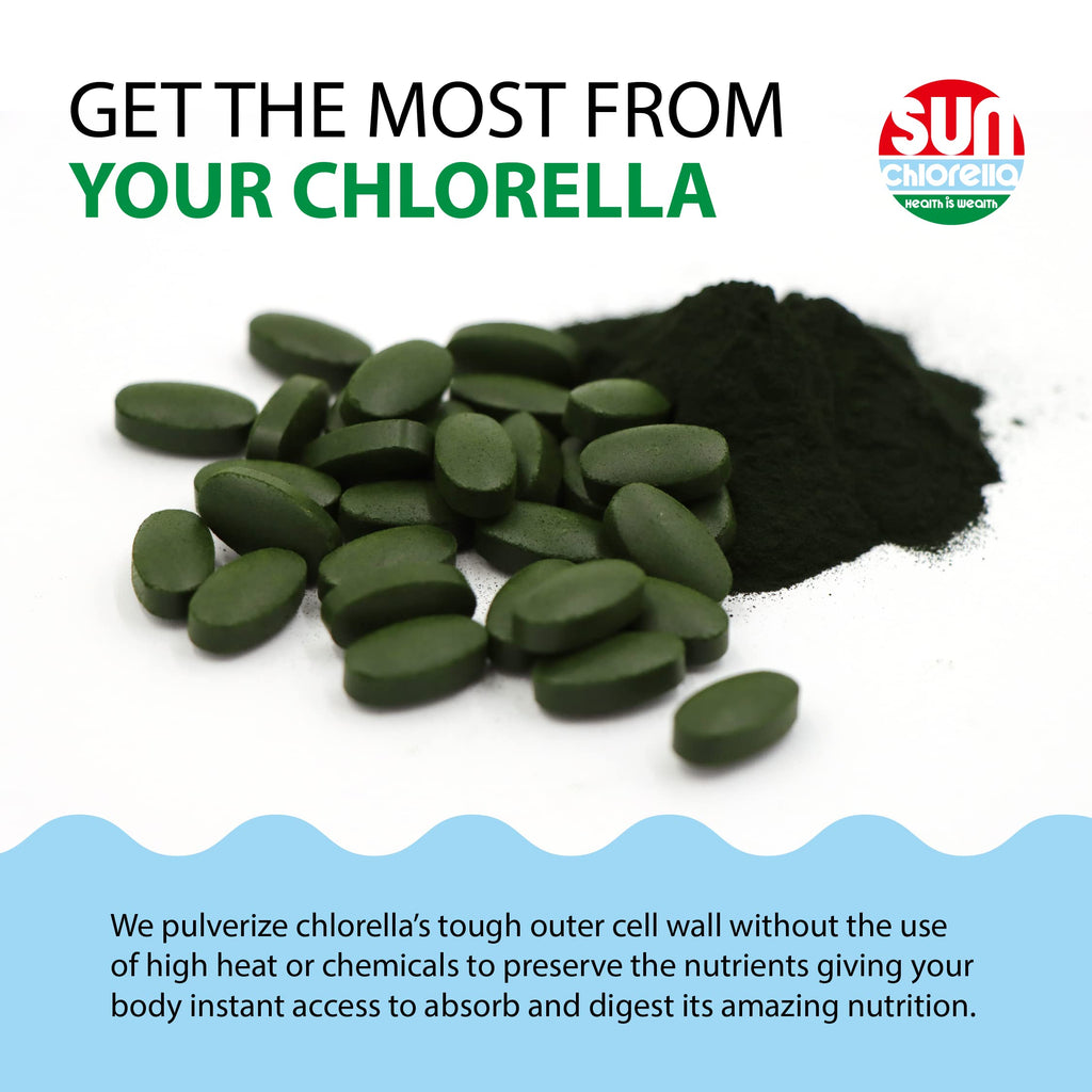 premium chlorella for overall wellness