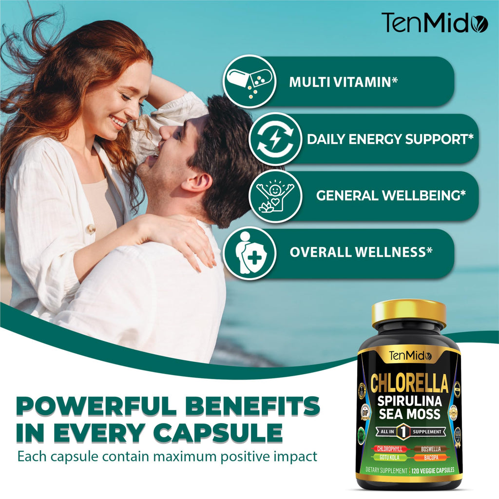 premium chlorella for overall wellness