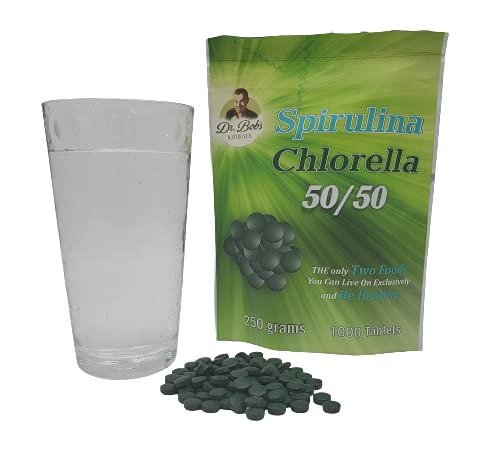 premium chlorella spirulina capsules