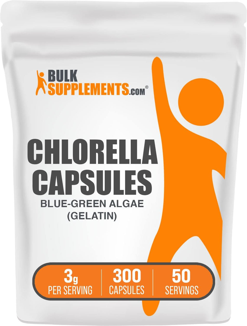 premium chlorella supplement capsules