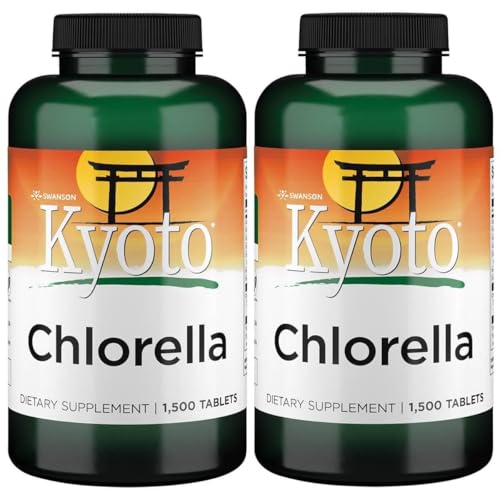 Premium chlorella tablets for energy boost