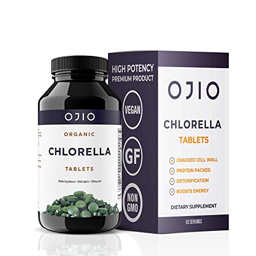 premium chlorella tablets for energy