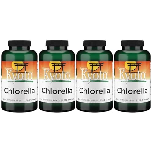 Premium chlorella tablets for health