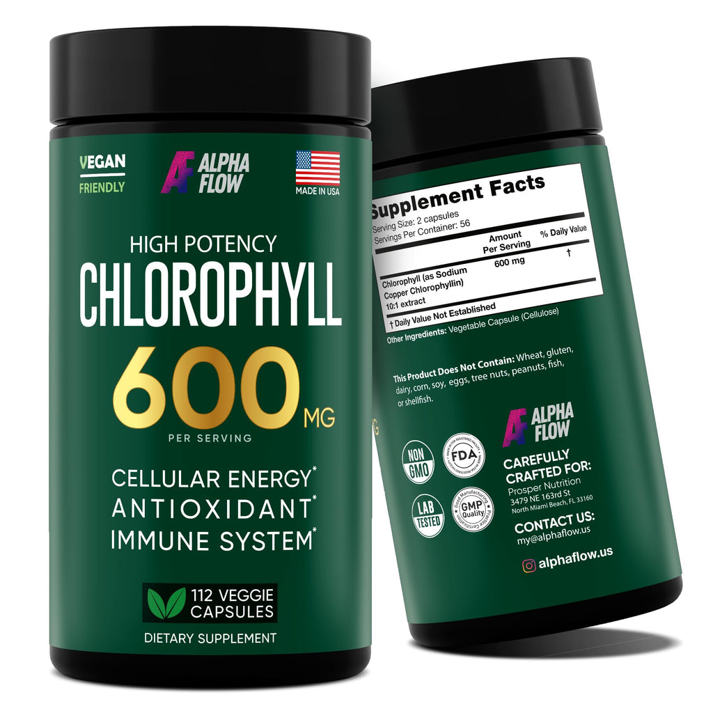 premium chlorophyll capsules for health