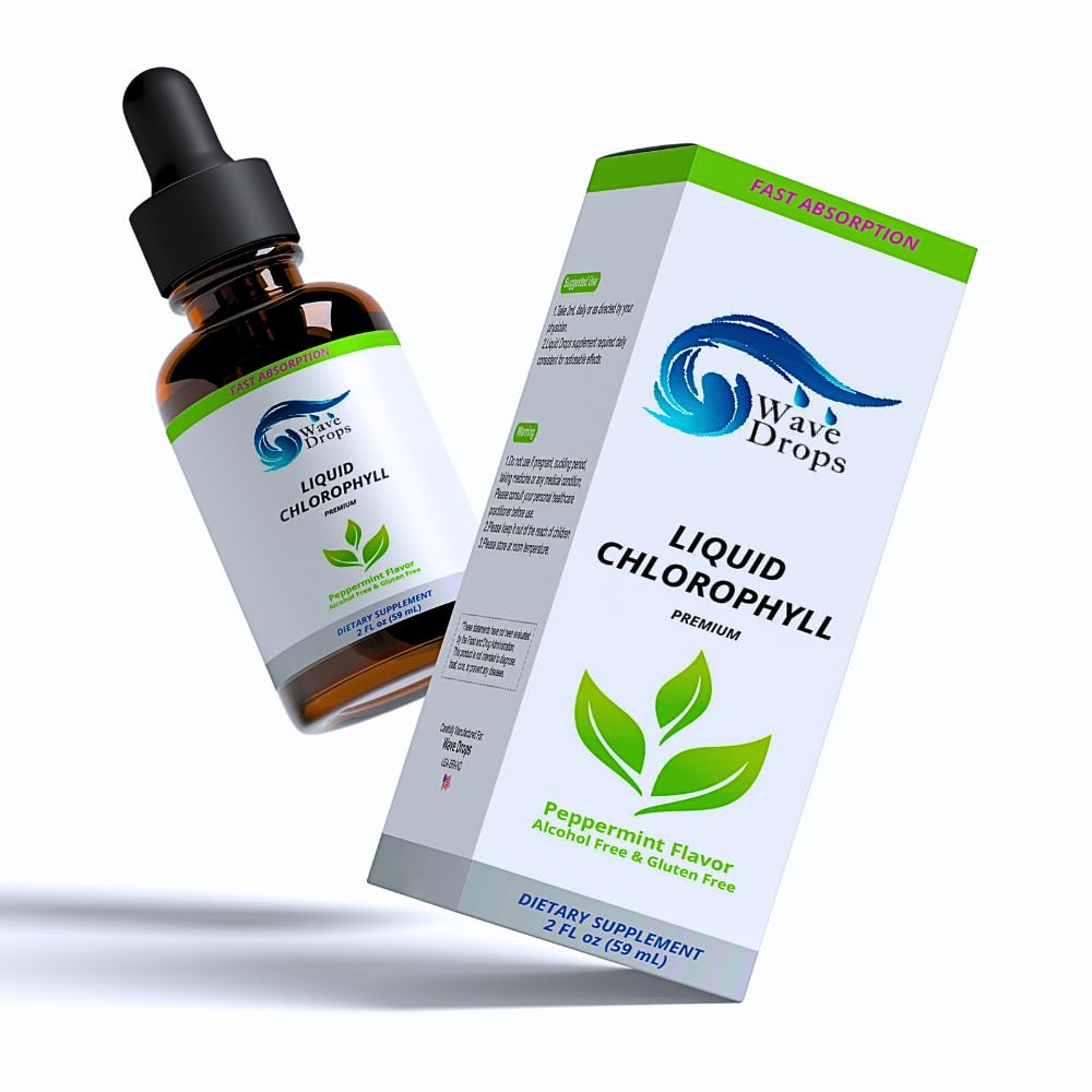 premium chlorophyll drops for health