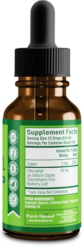 premium chlorophyll for overall health