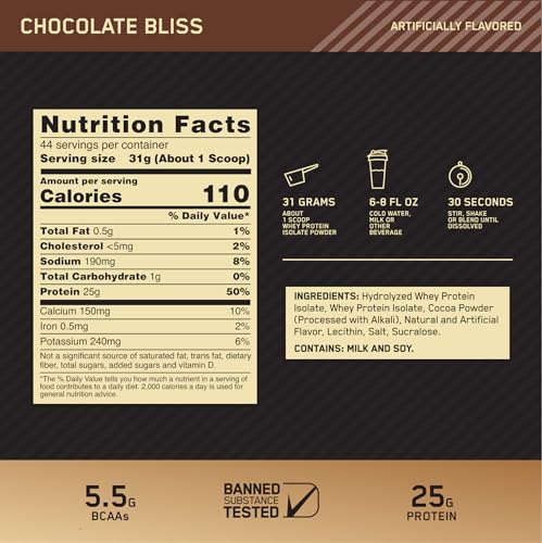 premium chocolate protein supplement